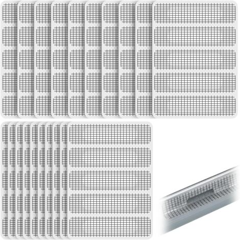 100 Pieces Mosquito Net Repair Kit, Insect Netting Self Adhesive Velcro ...