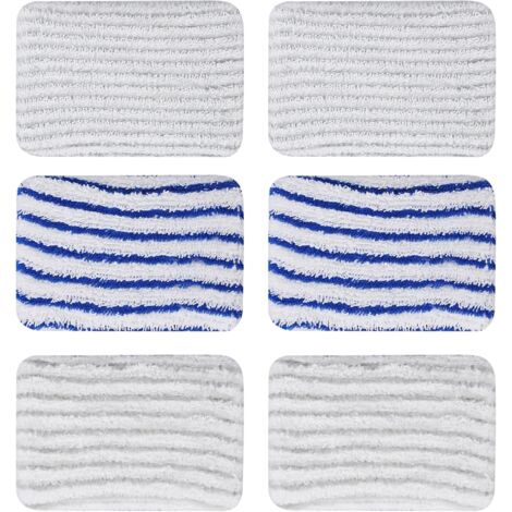 GABRIELLE 6 Stück waschbare Mikrofaser-Pads, Moppbezug für Rowenta ...