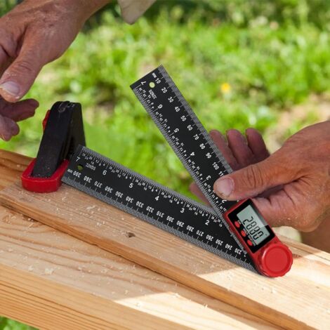 Digital Angle Measuring Tool, LCD Display, Ergonomic Grip, Shock ...