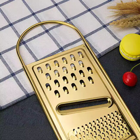 Professional 3 in 1 Steel Kitchen Flat Grater, Large Grater