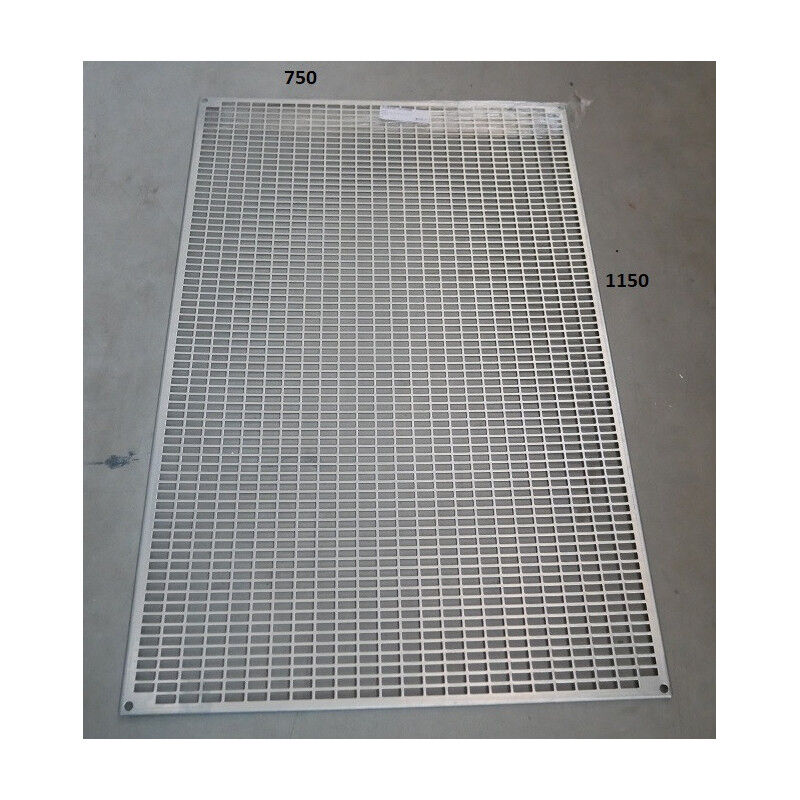 Platine métallique perforée 1150x750mm acier galvanisé pour coffret ...