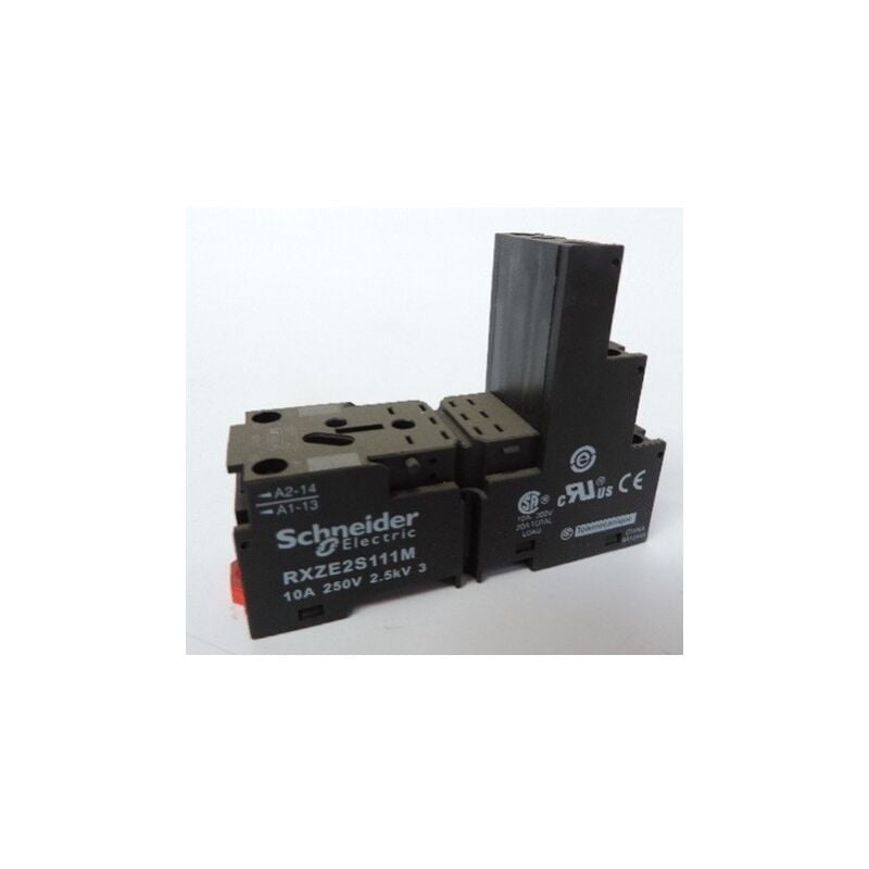 Embase - contacts séparés - pour relais RXM3 - raccordement sur ...