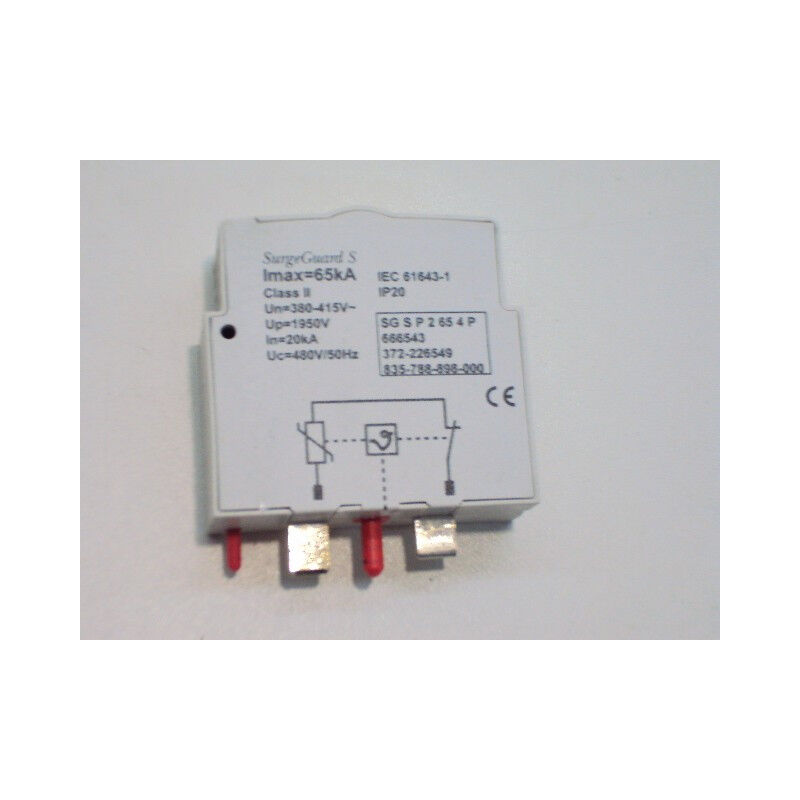 Module enfichable 65kA 1P 400V pour parafoudre débrochable (66654 ...