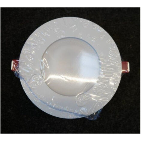Spot encastre LED 8W downlight rond blanc fixe Ø 165x55mm 4000K 800lm ...