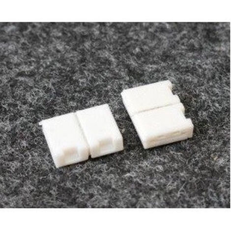 Kit de 2 connecteurs de jonction pour bandeau LED flexible largeur 8mm ...