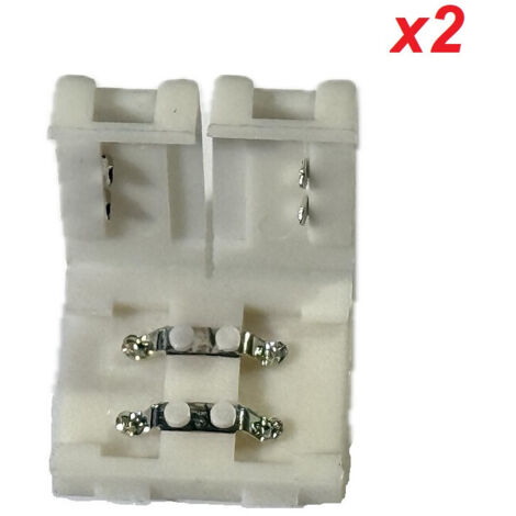 Kit de 2 connecteurs de jonction pour bandeau LED flexible largeur 10mm ...