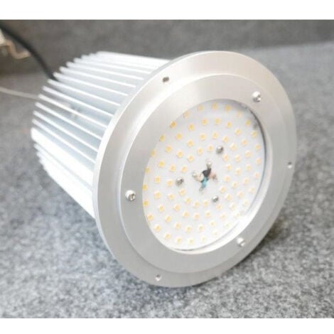 Suspension industrielle LED 55W 4000K 6800lm alim 230V (diffuseur non ...