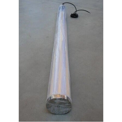Réglette étanche LED 65W tube longueur 1500mm Ø 100mm 4000K 6200lm ...
