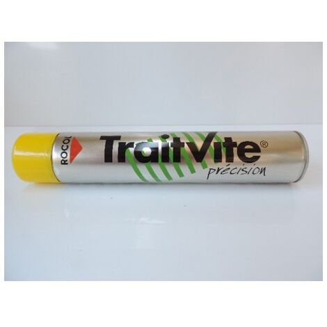 Peinture de Sol aérosol Epoxy Jaune Satiné TraitVite RAL1023 750ml BFT ...