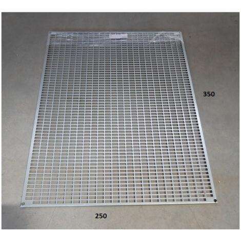 Platine métallique perforée 350x250mm acier galvanisé pour coffret ...