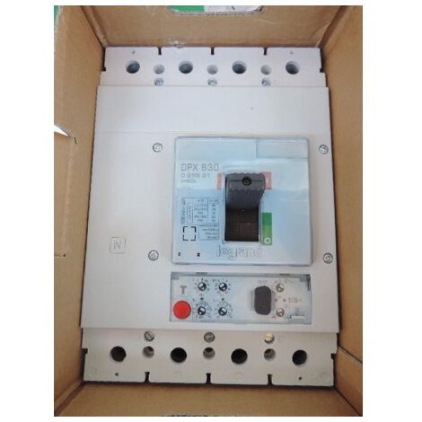 Disjoncteur de puissance 400A 4P 36kA déclencheur électronique S2 400V tétrapolaire DPX 630 ...