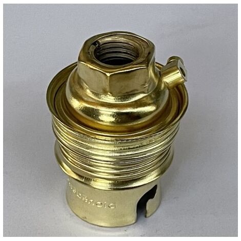 Lot de 100 douille chantier acier laitonné B22 baionette double bague ...