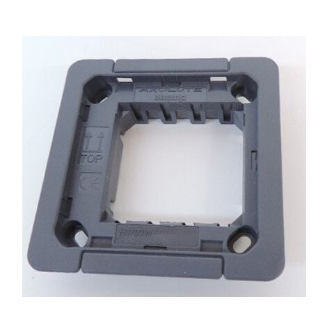 Support 2 modules pour appareillage mural encastré Axolute etèris ...