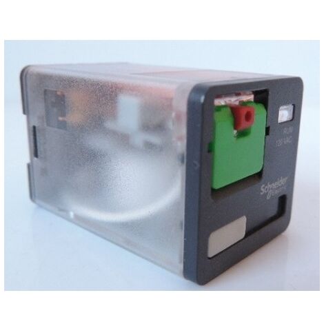 Relais universel embrochable 10A 2OF 120V AC 12V DC test Zelio Relay ...