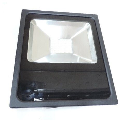 Projecteur exterieur LED 70W noir 338x294x83mm SMD blanc naturel 4000K ...