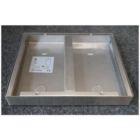 Boitier inox 213x450x32.5mm pour montage en saillie Powercom 4 modules ...