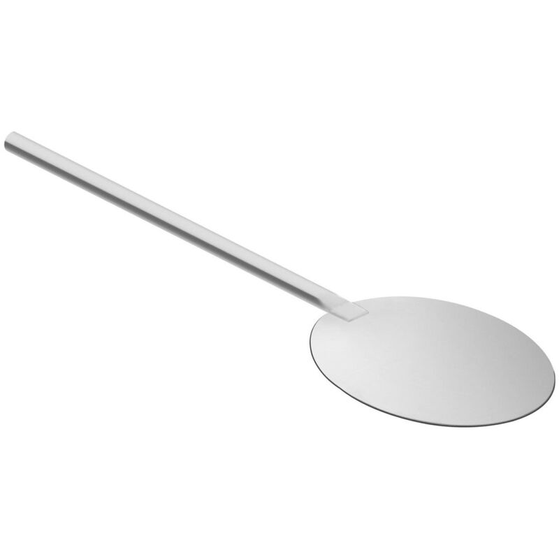 Pala para pizza de acero inoxidable 60 cm de largo 20 cm de diámetro ...