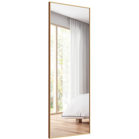 Espejo Psyche Espejo HD en vidrio antideflagrante 150 x 4 x 56 cm marco ...