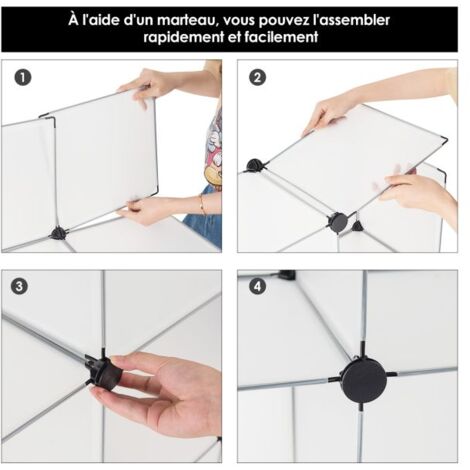 Estante de almacenaje 6 cubos modulares 30 x 30 cm estante modular ...