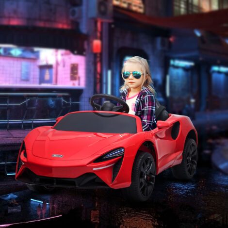 HOMCOM McLaren Licensed 12V Kids Electric Ride-On Car with Remote for 3 ...