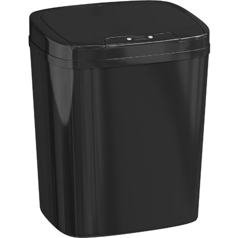 HOMCOM 15L Sensor Bin, Automatic Touchless Kitchen Bin, Battery Operated