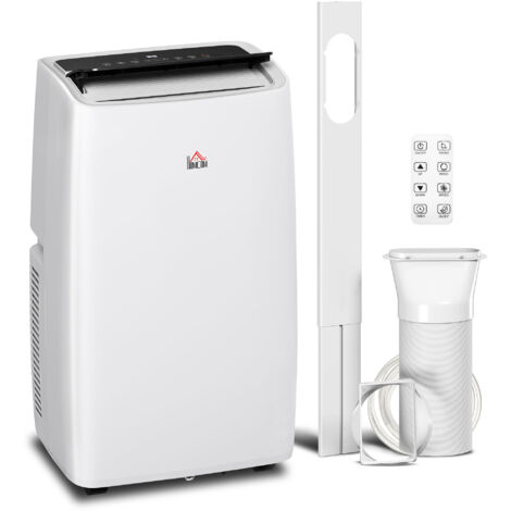 HOMCOM 14,000 BTU Portable Air Conditioner Unit with Remote, 24H Timer