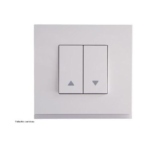 Interrupteur pour volet roulant Gallery Complet Blanc
