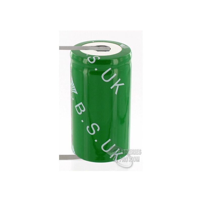 Accu yuasa 1.2V 9Ah NiMh Format D LR20 + cosses à souder