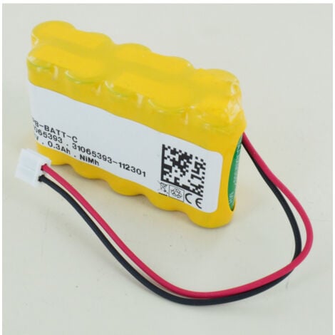 Batterie 12V 0.3Ah NiMh pour Vykon JACE 2, JACE-6, SEC-J-201
