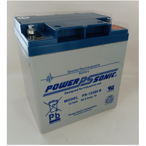 Batterie plomb 12V 28Ah PowerSonic PS-12280