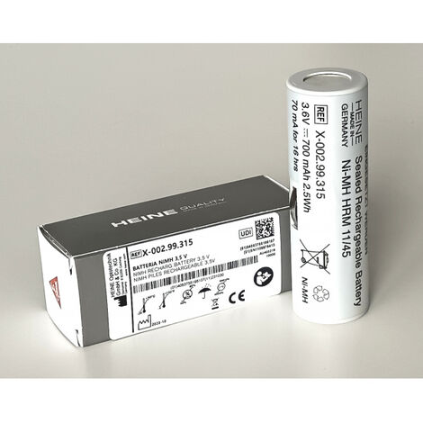Batterie pour Ophtalmoscope Heine HRM 11/45 BETA X-002.99.382 ...