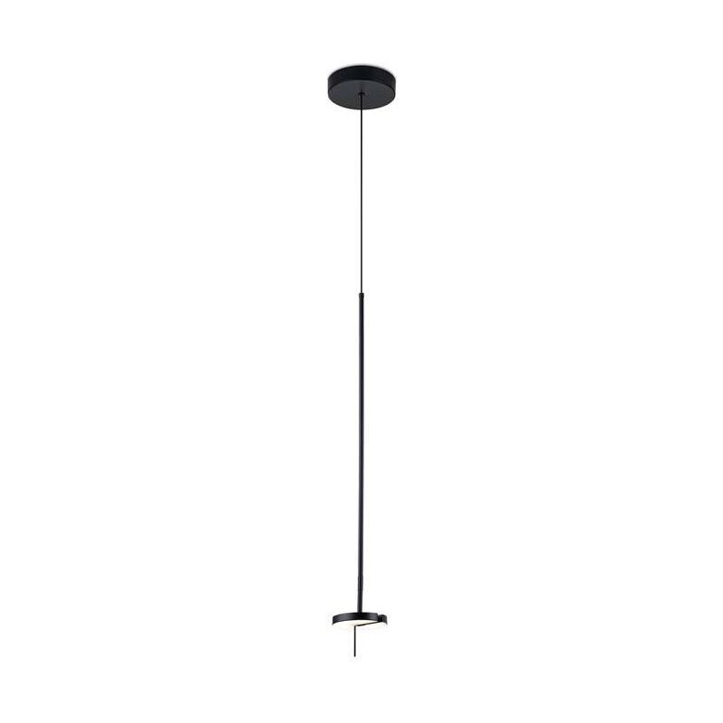 Grok Invisible - Suspension LED Plafonnier Noir Mat Gradation secteur ...