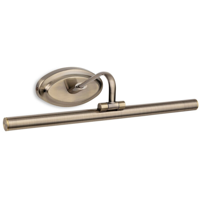 Firstlight LED Lampe à Tableau Moderne 440mm Laiton Antique