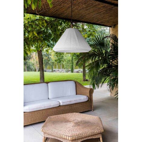 Faro SAIGON Suspension Grise, Blanc Mat T70 Cone Cap IP65
