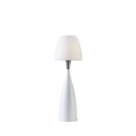 Belid Anemon - Grande lampe de table à 1 lumière, opale, G9