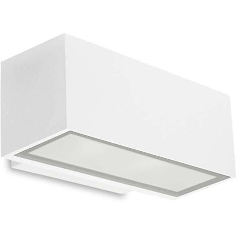 Leds-C4 Afrodita - Petite Applique Murale Extérieure LED Gris IP65