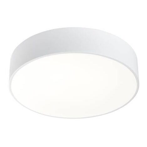 Leds-C4 Caprice - Plafonnier encastré rond à LED Coupe de phase blanche gradation 33cm 2720lm 3000K
