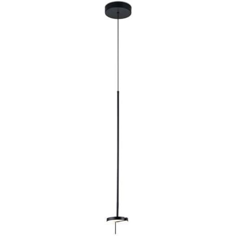 Grok Invisible - Suspension LED Plafonnier Noir Mat Gradation secteur ...