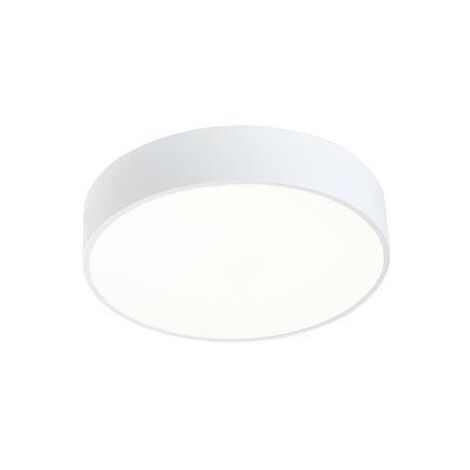 Leds-C4 Caprice - Plafonnier encastré rond à LED Coupe de phase blanche gradation 24cm 2040lm 3000K