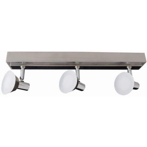 Naeve JERICHO Barre de spots LED pour plafond chromée 3000 K