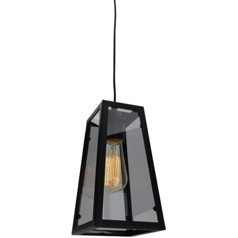 Naeve ALEX Lanternes Suspension Plafonnier Noir 1xE27