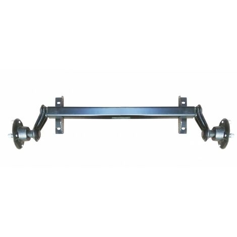 Maxter – Essieu remorque 750kg 4 trous 130mm – Perçage moyeux 4 trous ...