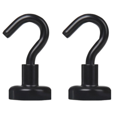 SHINING HOUSE Ganchos magnéticos extra fuertes con gancho para ...