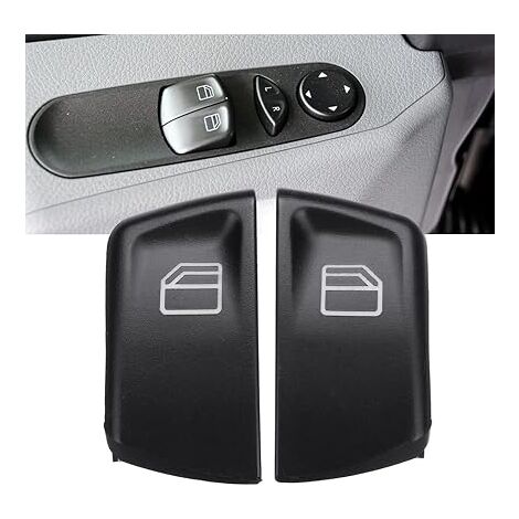 SHINING HOUSE 2 interruptores de elevalunas eléctricos para Mercedes ...