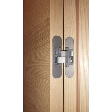 Bloc Porte isoplane LYNX 730 gauche en placage bois frêne gris européen