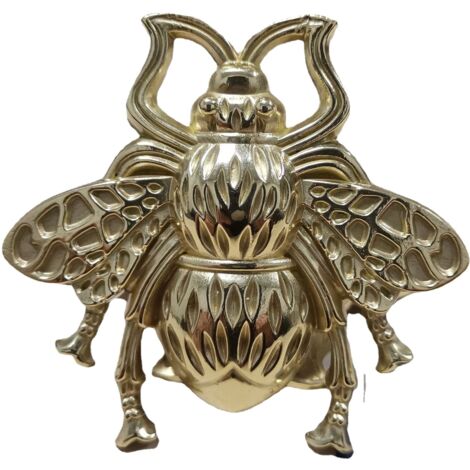 Pomos de gabinete vintage de zinc dorado, pomos decorativos de metal ...