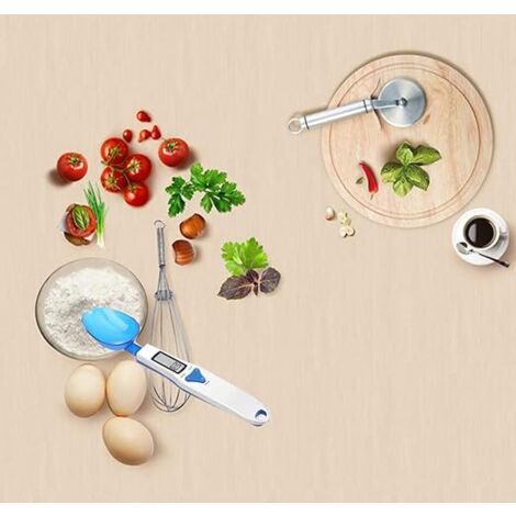 Báscula de cocina digital con 3 cucharas medidoras, ideal para pesar ...