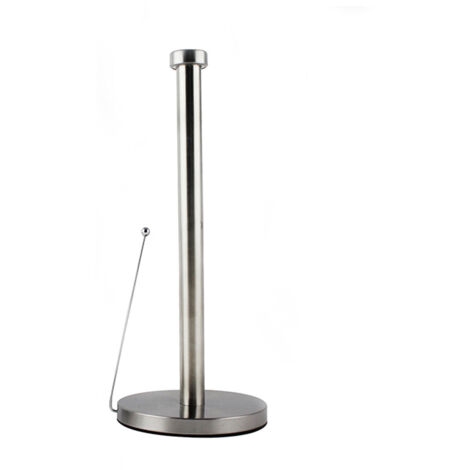 Portarrollos de cocina de acero inoxidable (cuentas redondas) Elegante ...