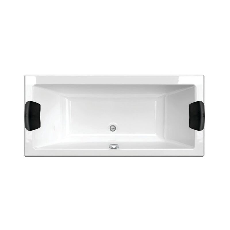 Baignoire New Anco rectangle avec pieds et coussin - Anconetti - 180x80cm