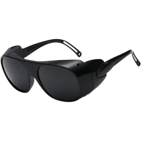 Ahlsen Gafas de seguridad para soldar, linterna de seguridad para el ...